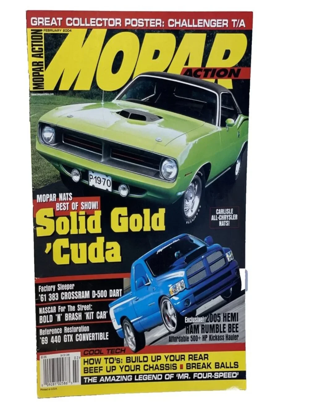 Mopar Action | Other | Mopar Action Magazine February 204 Solid Gold ...